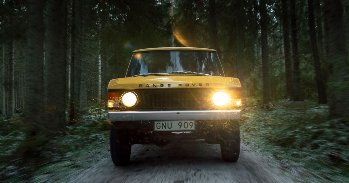 Range Rover -73: ”Lord GNU” | Klassiker