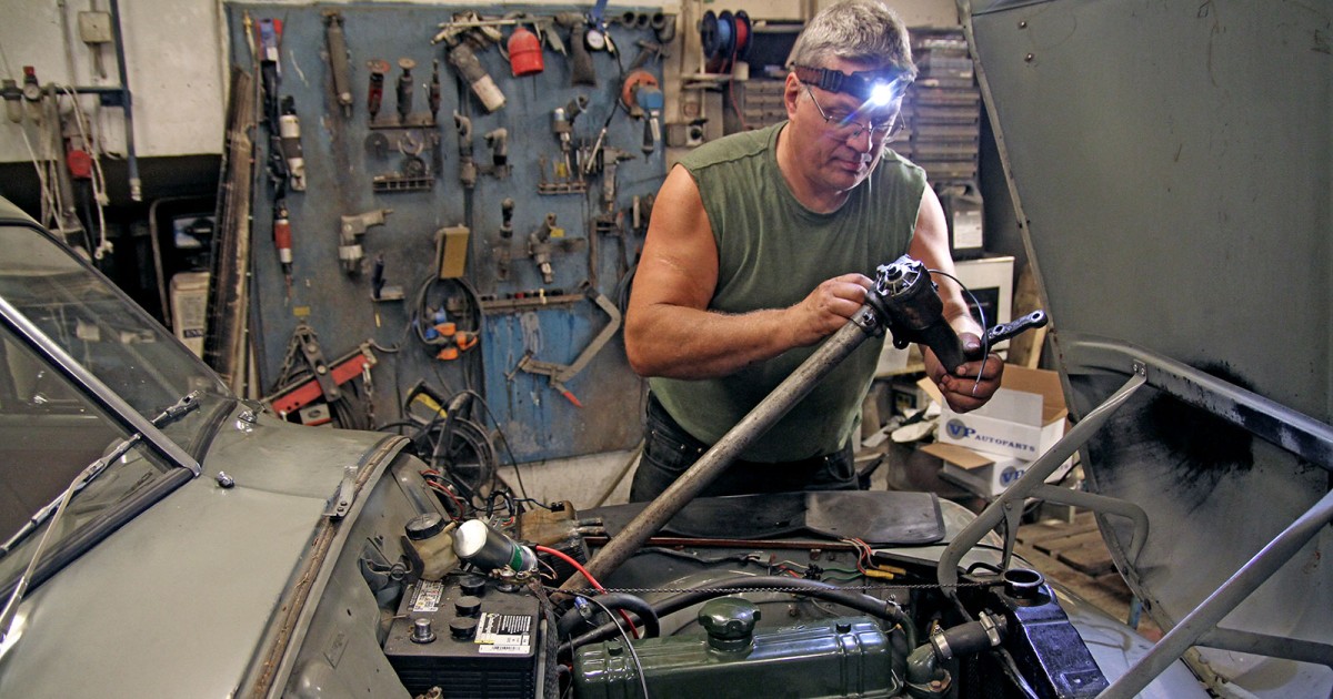 Fixa själv: Glapp styrning på Volvo PV 444 | Klassiker