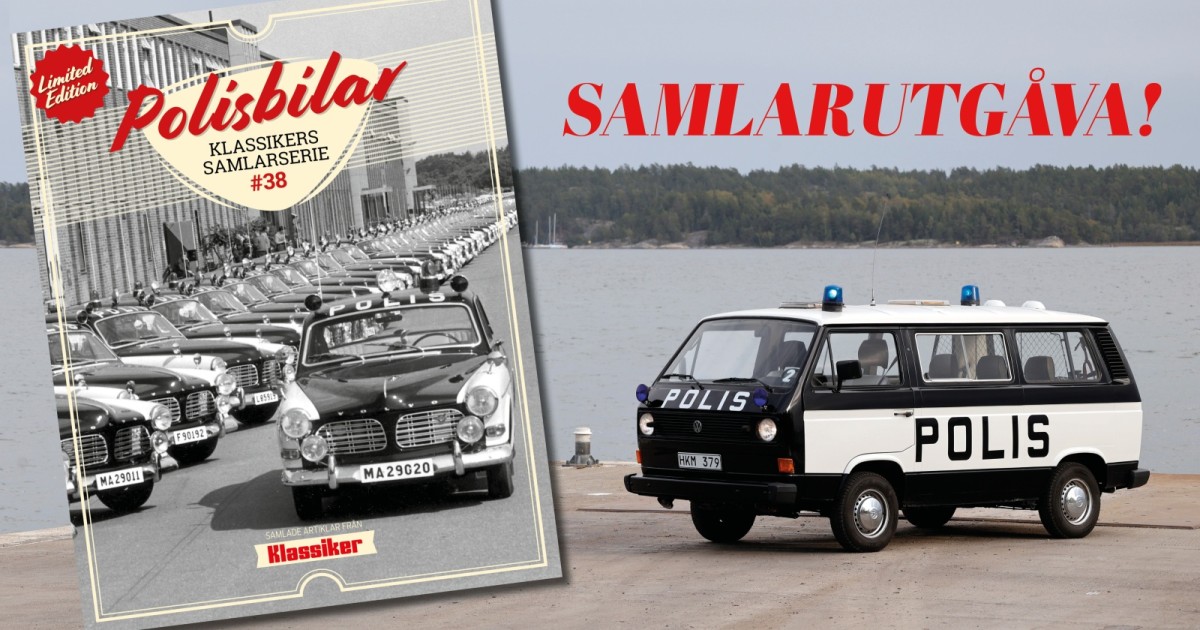Samlarutgåva #38: Polisbilar! | Klassiker