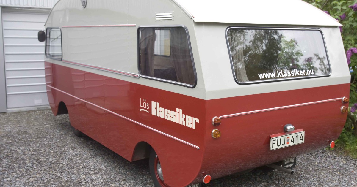 Husbilen dekalerad. Fantom till Nyköping | Klassiker
