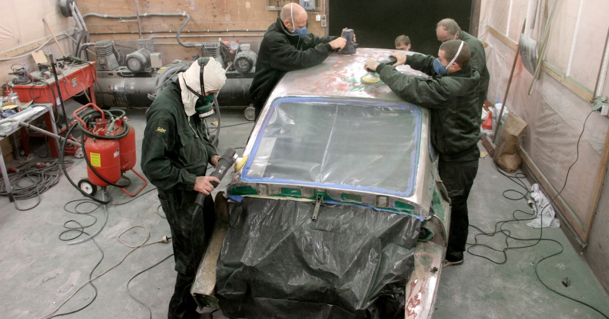 Slipa karossen plåtren | Klassiker