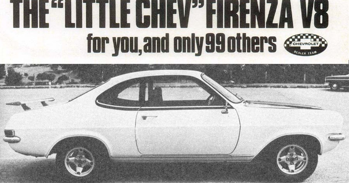 Kapstadstrollet - Chevrolet Firenza Can AM | Klassiker