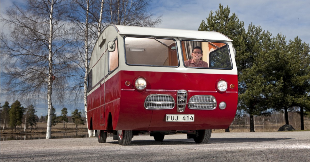 Se vår Saab husbil på Frukostklubben Norrköping! | Klassiker
